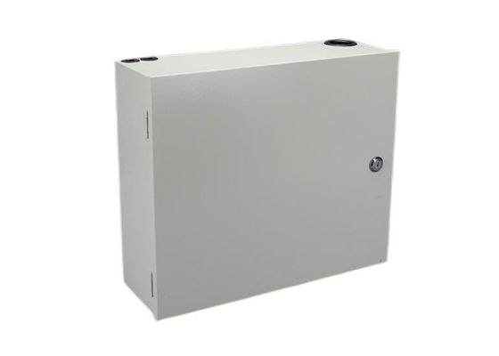48F Wall Mount Fiber Enclosure IP65 ODF กล่องกระจายออปติกกลางแจ้ง 48 พอร์ต