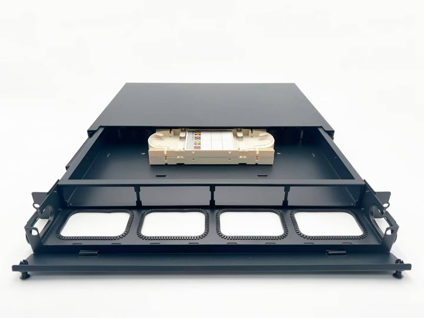 1U Cores MTP MPO -LC Patch panel ODF Chassis enclosure Sliding type for ...